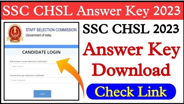 SSC 10+2 CHSL Tier I Answer Key 2023 · digitalpathsala.com